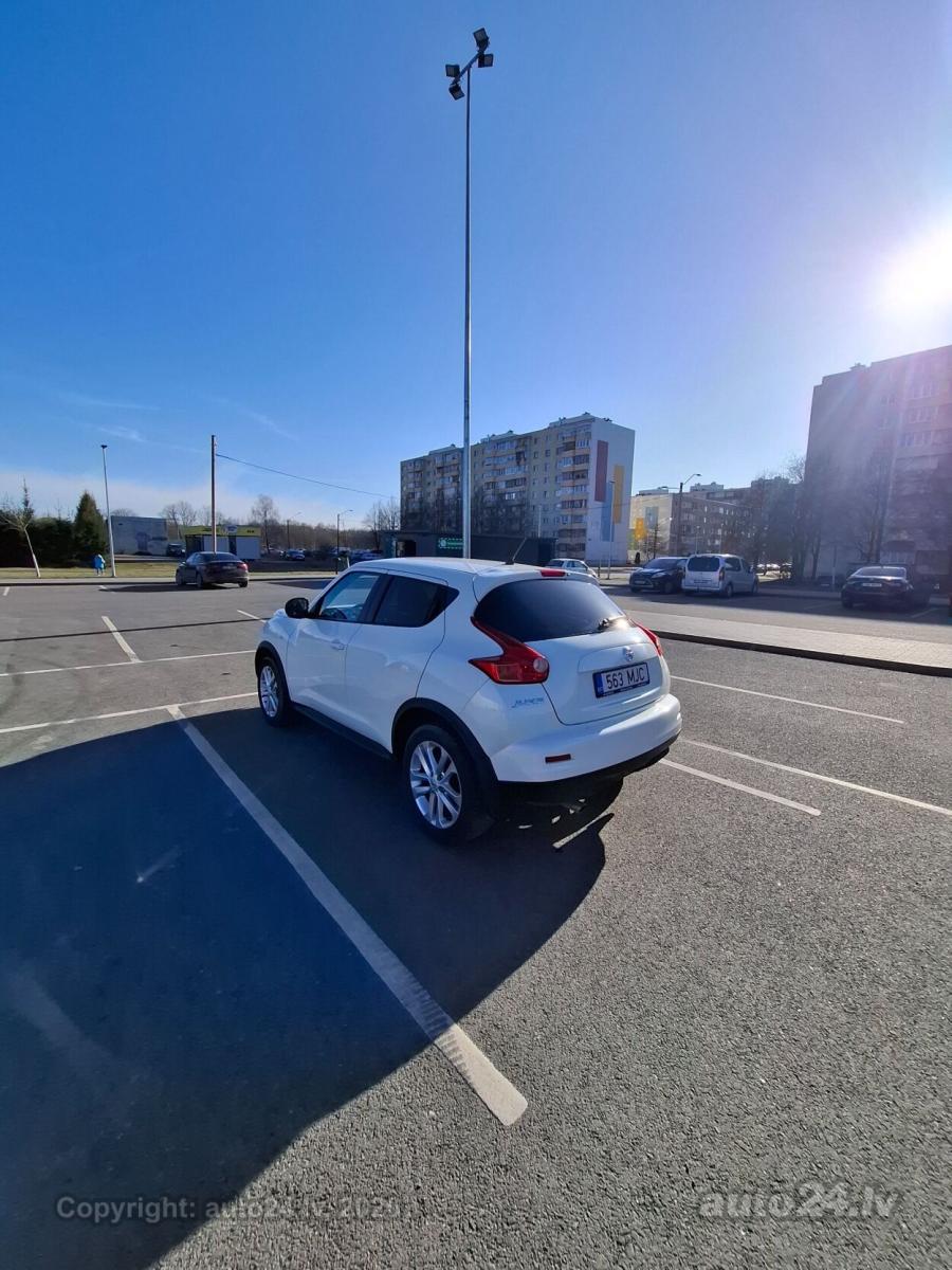 Balts Nissan Juke 2013 Tallina, ar dzinēja tilpumu 1.60 L un nobraukumu 205 tūkst. km par 4700 €, foto 18 vietnē AUTOMOTO.COM.LV