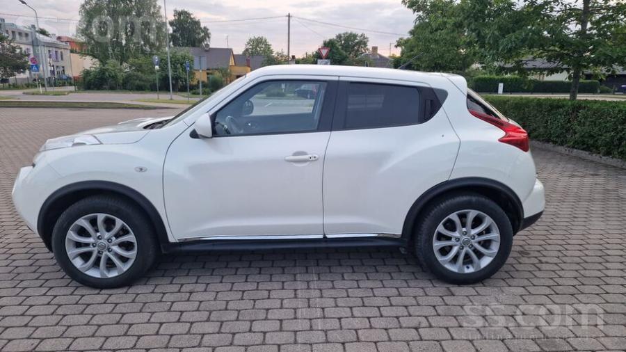 Balts Nissan Juke 2013 Jelgava, ar dzinēja tilpumu 1.50 L un nobraukumu 198 tūkst. km par 5500 €, foto 7 vietnē AUTOMOTO.COM.LV