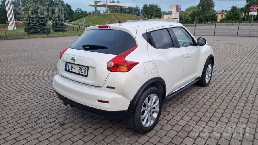 Balts Nissan Juke 2013 Jelgava, ar dzinēja tilpumu 1.50 L un nobraukumu 198 tūkst. km par 5500 €, foto 8 vietnē AUTOMOTO.COM.LV