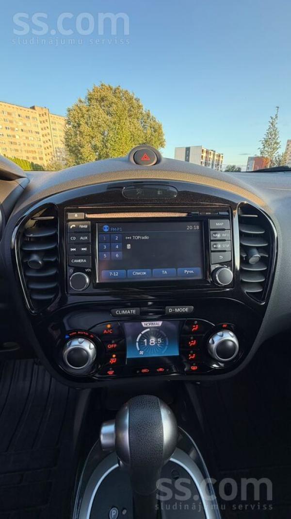 Balts Nissan Juke 2013 Rīga, ar dzinēja tilpumu 1.60 L un nobraukumu 133 tūkst. km par 6500 €, foto 6 vietnē AUTOMOTO.COM.LV