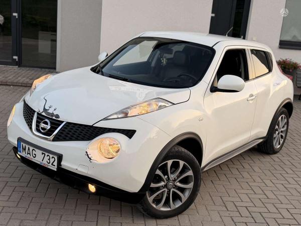 Balts Nissan Juke 2014 Viļņa, ar dzinēja tilpumu 1.50 L un nobraukumu 224 tūkst. km par 4500 €, foto 3 vietnē AUTOMOTO.COM.LV