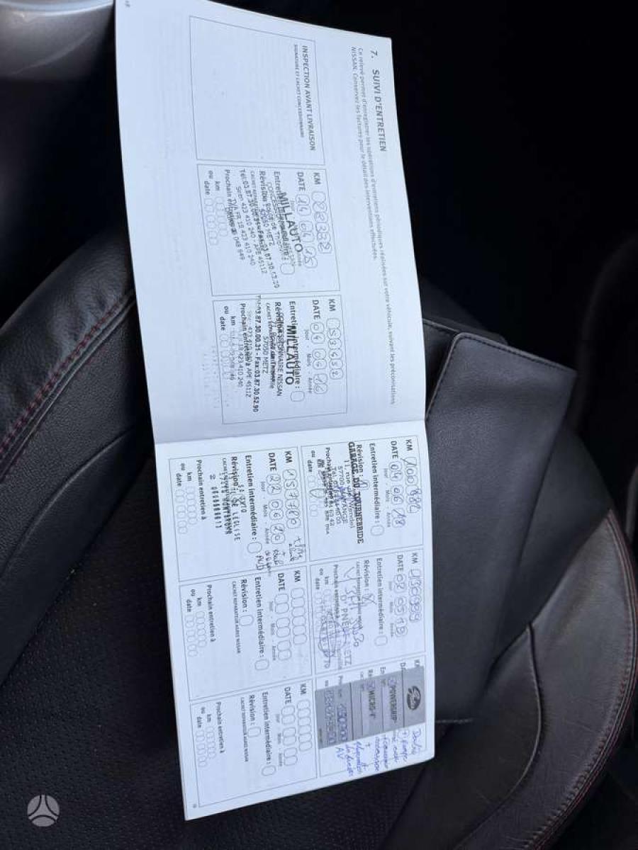 Белый Ниссан Жук 2014 в Вильнюс, объемом двигателя 1.50 л и пробегом 224 тыс. км за 4500 €, фото 25 на AUTOMOTO.COM.LV