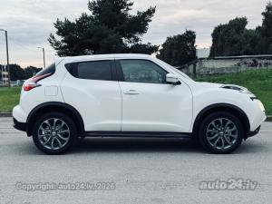 White Nissan Juke 2014 in Tallinn, with an engine capacity of 1.60 L and mileage of 112 thousand km for 7490 €, photo 3 on AUTOMOTO.COM.LV