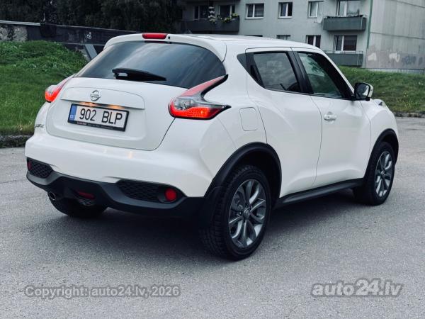 Balts Nissan Juke 2014 Tallina, ar dzinēja tilpumu 1.60 L un nobraukumu 112 tūkst. km par 7490 €, foto 3 vietnē AUTOMOTO.COM.LV