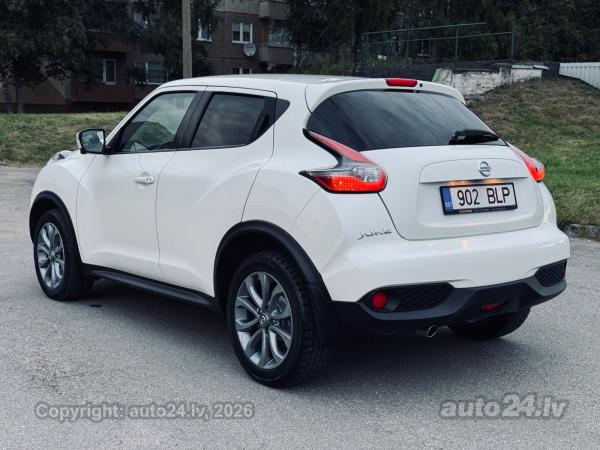 Balts Nissan Juke 2014 Tallina, ar dzinēja tilpumu 1.60 L un nobraukumu 112 tūkst. km par 7490 €, foto 4 vietnē AUTOMOTO.COM.LV