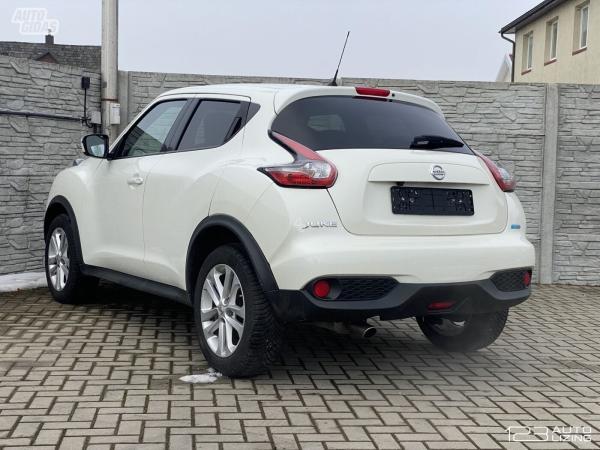White Nissan Juke 2015 in Taurage, with an engine capacity of 1.50 L and mileage of 209 thousand km for 6200 €, photo 4 on AUTOMOTO.COM.LV