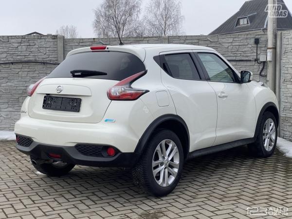 White Nissan Juke 2015 in Taurage, with an engine capacity of 1.50 L and mileage of 209 thousand km for 6200 €, photo 6 on AUTOMOTO.COM.LV