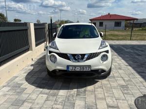 White Nissan Juke 2015 in Riga, with an engine capacity of 1.20 L and mileage of 0 thousand km for 6500 €, photo  on AUTOMOTO.COM.LV