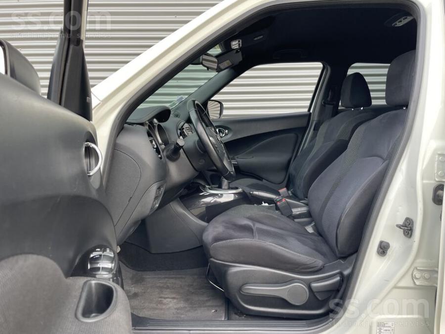 Balts Nissan Juke 2015 Rīga, ar dzinēja tilpumu 1.20 L un nobraukumu 168 tūkst. km par 6999 €, foto 8 vietnē AUTOMOTO.COM.LV