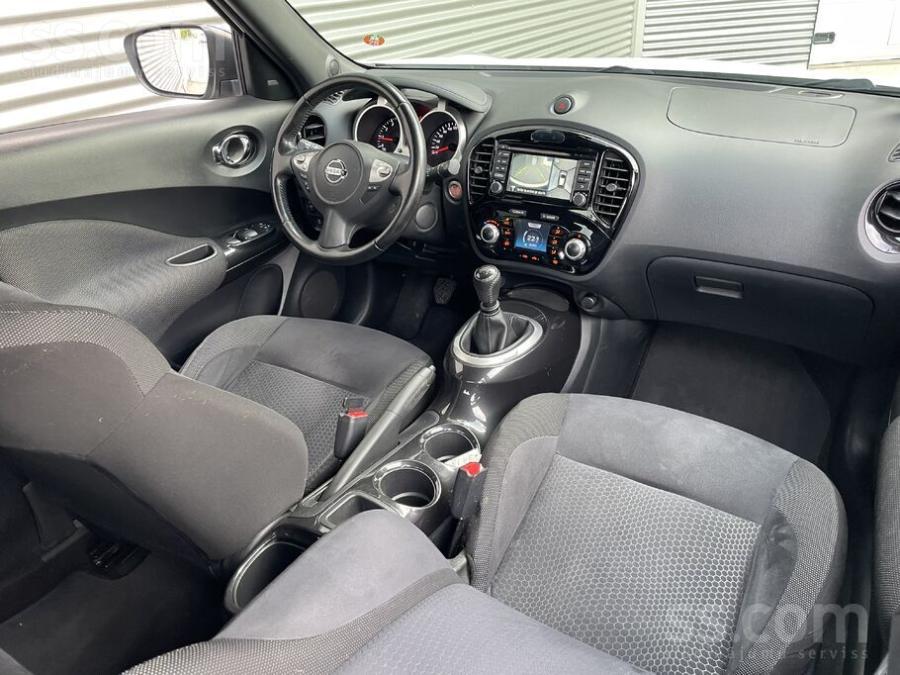 Balts Nissan Juke 2015 Rīga, ar dzinēja tilpumu 1.20 L un nobraukumu 168 tūkst. km par 6999 €, foto 15 vietnē AUTOMOTO.COM.LV