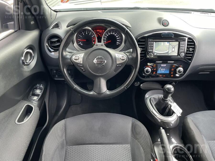 Balts Nissan Juke 2015 Rīga, ar dzinēja tilpumu 1.20 L un nobraukumu 168 tūkst. km par 6999 €, foto 16 vietnē AUTOMOTO.COM.LV