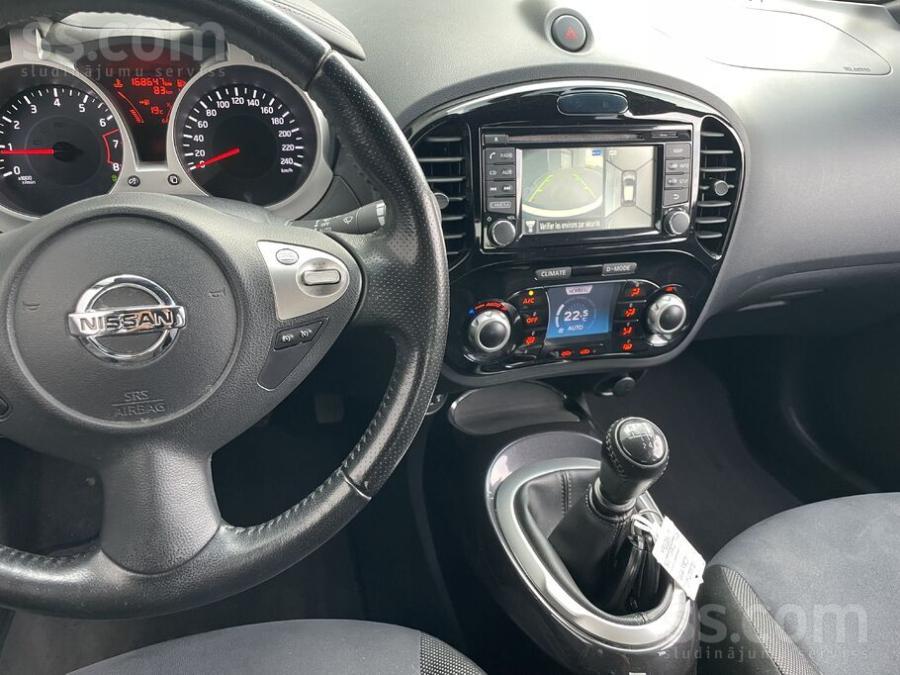Balts Nissan Juke 2015 Rīga, ar dzinēja tilpumu 1.20 L un nobraukumu 168 tūkst. km par 6999 €, foto 17 vietnē AUTOMOTO.COM.LV