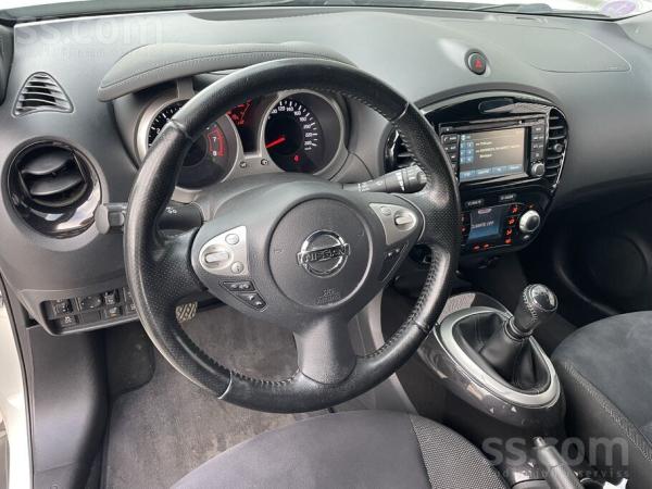 White Nissan Juke 2015 in Riga, with an engine capacity of 1.20 L and mileage of 168 thousand km for 6999 €, photo 10 on AUTOMOTO.COM.LV