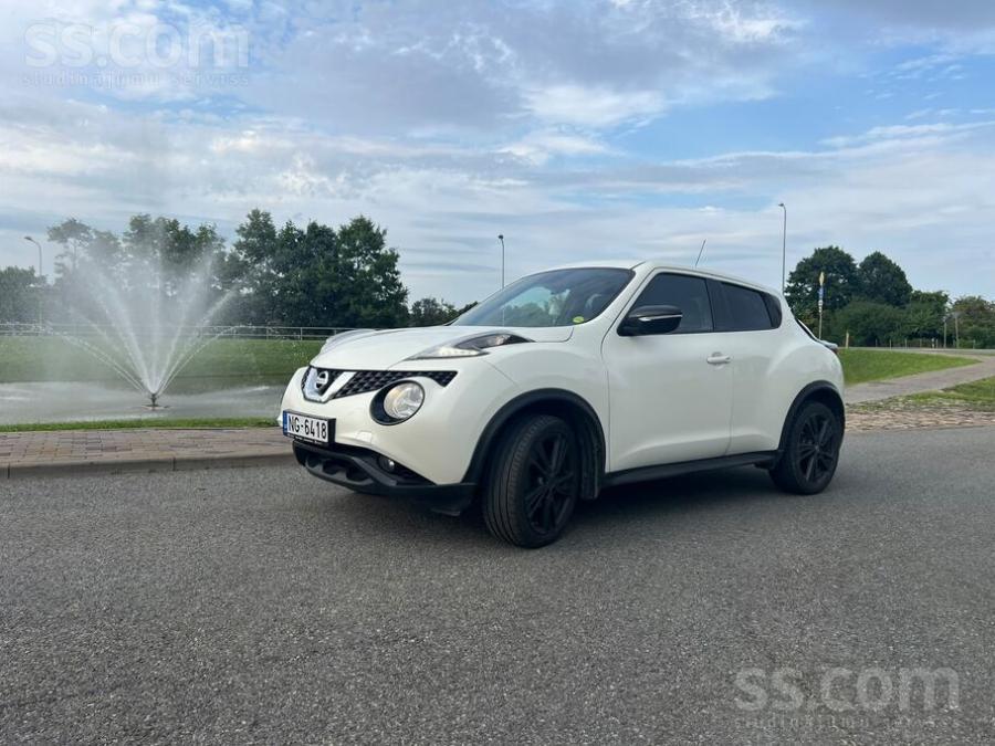 Balts Nissan Juke 2015 Valmiera, ar dzinēja tilpumu 1.60 L un nobraukumu 192 tūkst. km par 7800 €, foto 1 vietnē AUTOMOTO.COM.LV
