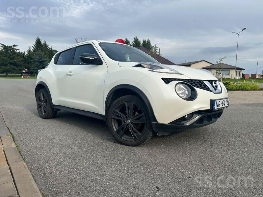 Balts Nissan Juke 2015 Valmiera, ar dzinēja tilpumu 1.60 L un nobraukumu 192 tūkst. km par 7800 €, foto 4 vietnē AUTOMOTO.COM.LV