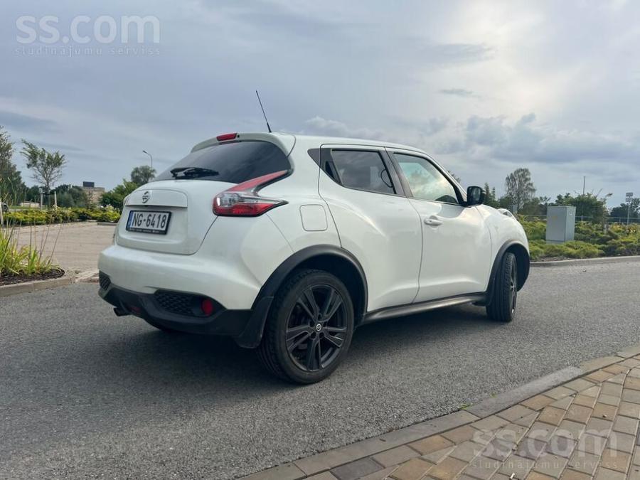 Balts Nissan Juke 2015 Valmiera, ar dzinēja tilpumu 1.60 L un nobraukumu 192 tūkst. km par 7800 €, foto 5 vietnē AUTOMOTO.COM.LV