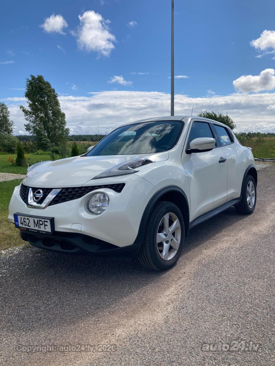 Balts Nissan Juke 2015 Pērnava, ar dzinēja tilpumu 1.60 L un nobraukumu 152 tūkst. km par 3900 €, foto 1 vietnē AUTOMOTO.COM.LV