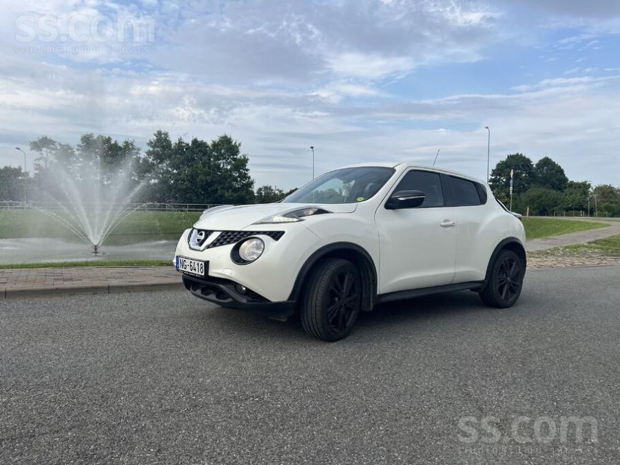 Balts Nissan Juke 2015 Valmiera, ar dzinēja tilpumu 1.60 L un nobraukumu 192 tūkst. km par 6700 €, foto 1 vietnē AUTOMOTO.COM.LV