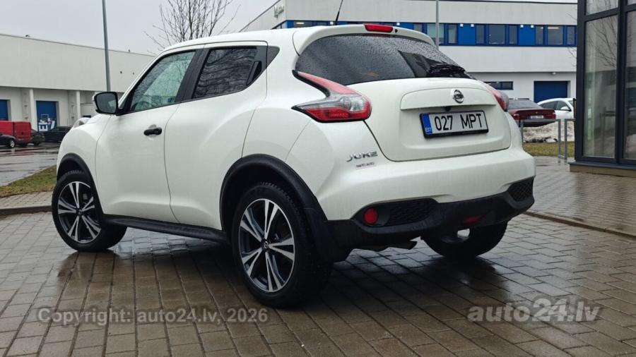 White Nissan Juke 2016 in Tallinn, with an engine capacity of 1.60 L and mileage of 120 thousand km for 8800 €, photo 2 on AUTOMOTO.COM.LV
