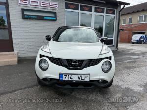 Balts Nissan Juke 2016 Rapla, ar dzinēja tilpumu 1.60 L un nobraukumu 110 tūkst. km par 7990 €, foto 3 vietnē AUTOMOTO.COM.LV