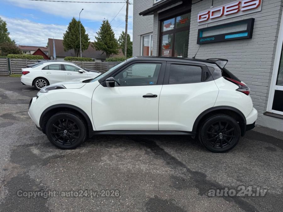 Balts Nissan Juke 2016 Rapla, ar dzinēja tilpumu 1.60 L un nobraukumu 110 tūkst. km par 7990 €, foto 4 vietnē AUTOMOTO.COM.LV