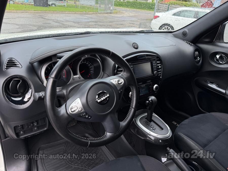 Balts Nissan Juke 2016 Rapla, ar dzinēja tilpumu 1.60 L un nobraukumu 110 tūkst. km par 7990 €, foto 7 vietnē AUTOMOTO.COM.LV