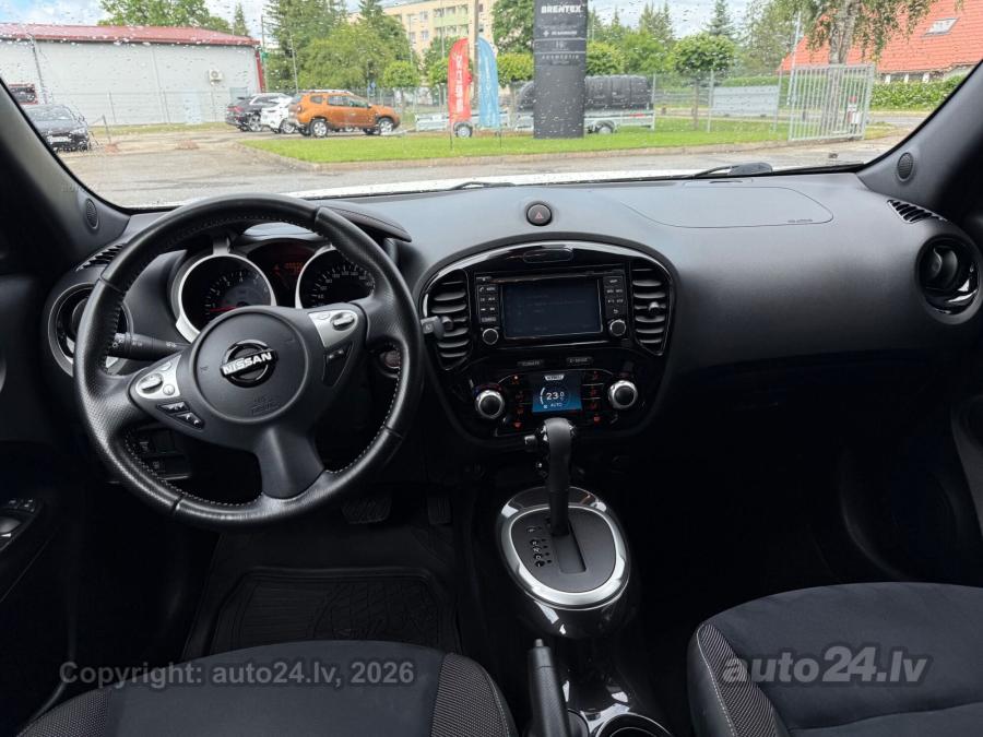 Balts Nissan Juke 2016 Rapla, ar dzinēja tilpumu 1.60 L un nobraukumu 110 tūkst. km par 7990 €, foto 9 vietnē AUTOMOTO.COM.LV