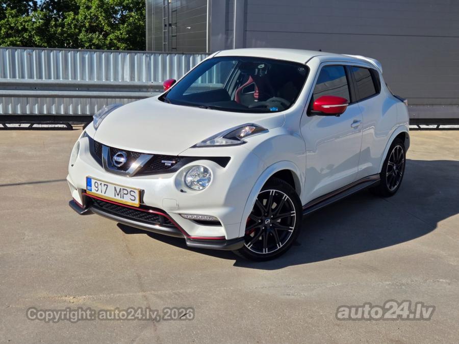 White Nissan Juke 2016 in Tallinn, with an engine capacity of 1.60 L and mileage of 120 thousand km for 12000 €, photo 4 on AUTOMOTO.COM.LV