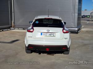 White Nissan Juke 2016 in Tallinn, with an engine capacity of 1.60 L and mileage of 120 thousand km for 12000 €, photo 8 on AUTOMOTO.COM.LV