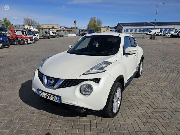 Balts Nissan Juke 2016 Tauragė, ar dzinēja tilpumu 1.50 L un nobraukumu 261 tūkst. km par 5700 €, foto 1 vietnē AUTOMOTO.COM.LV