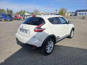White Nissan Juke 2016 in Taurage, with an engine capacity of 1.50 L and mileage of 261 thousand km for 5700 €, photo 9 on AUTOMOTO.COM.LV