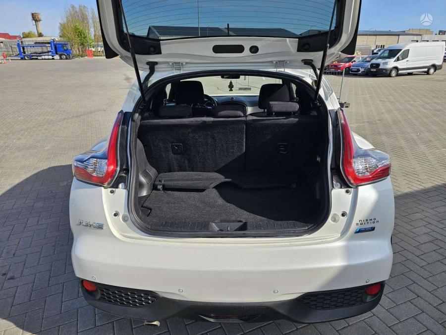 White Nissan Juke 2016 in Taurage, with an engine capacity of 1.50 L and mileage of 261 thousand km for 5700 €, photo 13 on AUTOMOTO.COM.LV