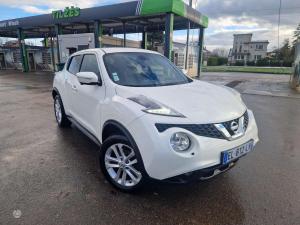 White Nissan Juke 2017 in Taurage, with an engine capacity of 1.20 L and mileage of 124 thousand km for 6700 €, photo  on AUTOMOTO.COM.LV