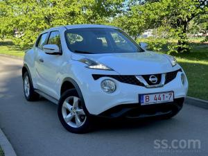 White Nissan Juke 2018 in Cesis, with an engine capacity of 1.60 L and mileage of 67 thousand km for 8450 €, photo  on AUTOMOTO.COM.LV