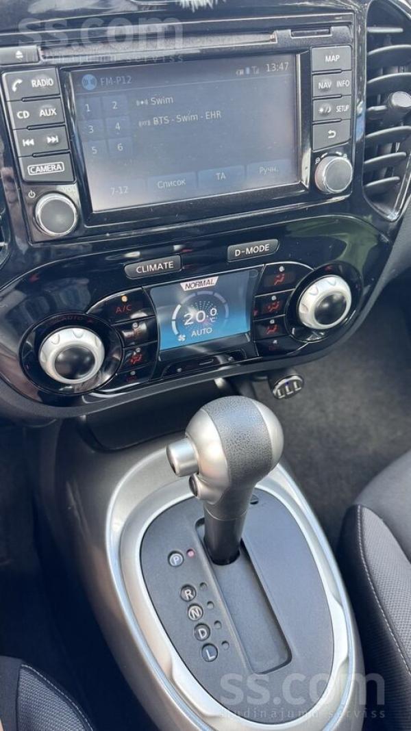 Nissan Juke 2018 Rīga vietnē Balts Nissan Juke 2018 Rīga, ar dzinēja tilpumu 1.60 L un nobraukumu 152 tūkst. km par 7500 €, foto 11 vietnē AUTOMOTO.COM.LV