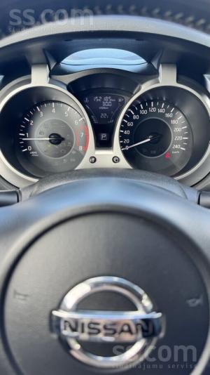 White Nissan Juke 2018 in Riga, with an engine capacity of 1.60 L and mileage of 152 thousand km for 7500 €, photo 12 on AUTOMOTO.COM.LV
