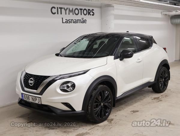 Balts Nissan Juke 2021 Tallina, ar dzinēja tilpumu 1.00 L un nobraukumu 59 tūkst. km par 13900 €, foto 1 vietnē AUTOMOTO.COM.LV