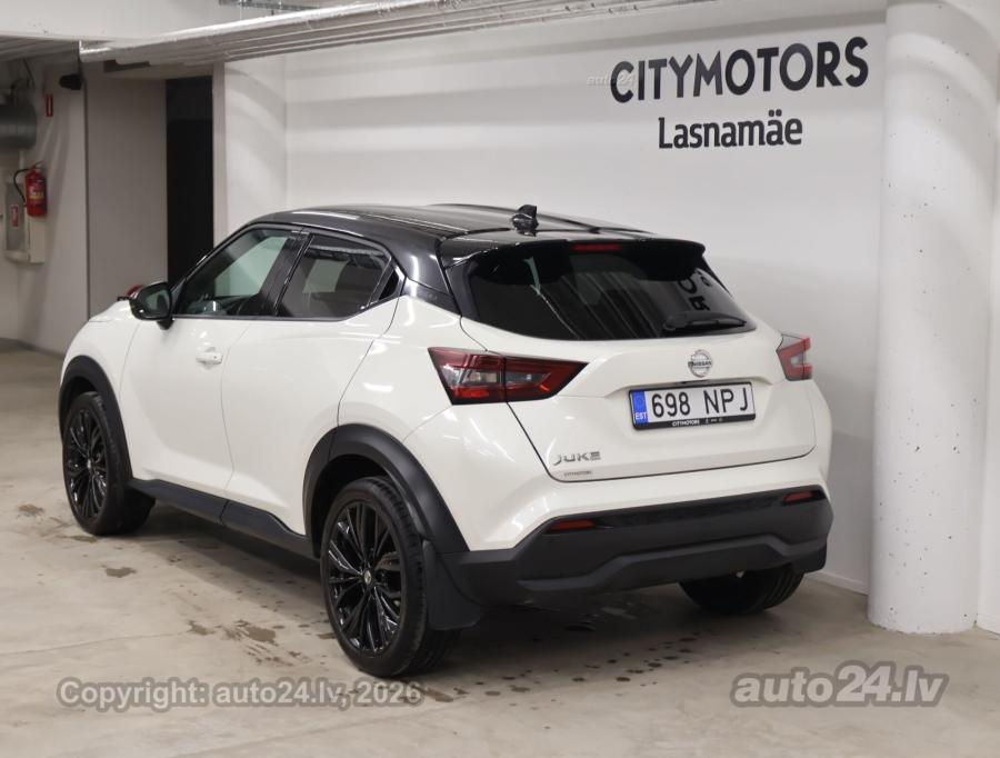 Balts Nissan Juke 2021 Tallina, ar dzinēja tilpumu 1.00 L un nobraukumu 59 tūkst. km par 13900 €, foto 4 vietnē AUTOMOTO.COM.LV