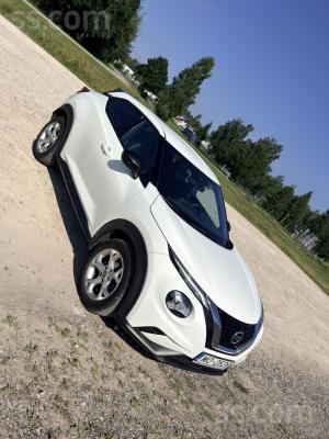 White Nissan Juke 2022 in Riga, with an engine capacity of 1.00 L and mileage of 98 thousand km for 13700 €, photo 10 on AUTOMOTO.COM.LV