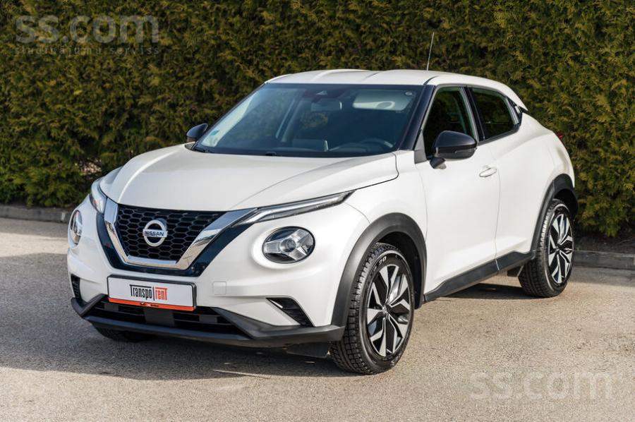 Balts Nissan Juke 2022 Rīga, ar dzinēja tilpumu 1.00 L un nobraukumu 63 tūkst. km par 13300 €, foto 1 vietnē AUTOMOTO.COM.LV