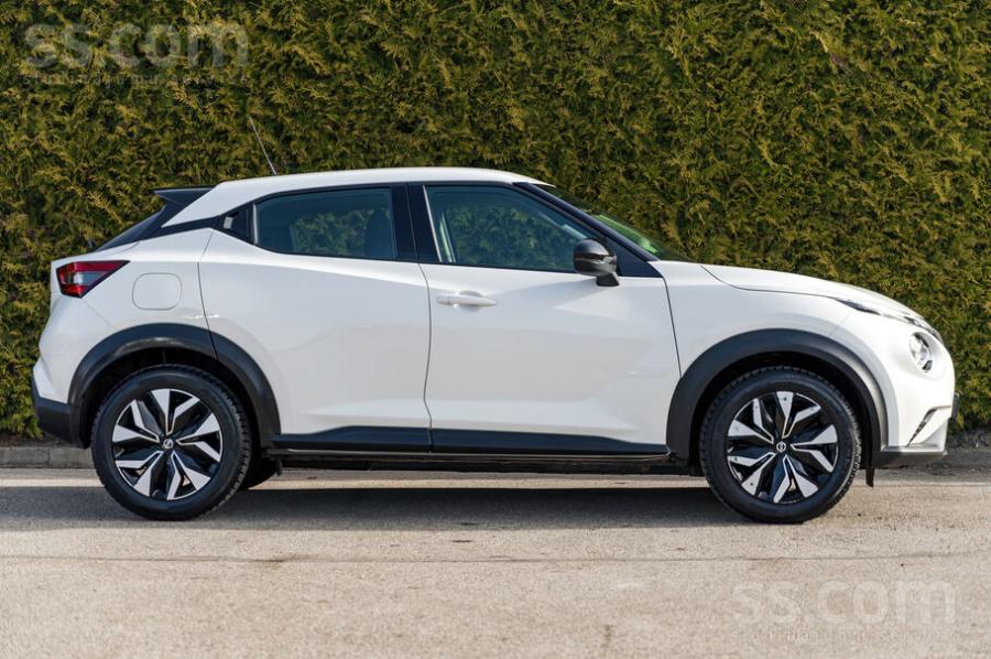 Balts Nissan Juke 2022 Rīga, ar dzinēja tilpumu 1.00 L un nobraukumu 63 tūkst. km par 13300 €, foto 5 vietnē AUTOMOTO.COM.LV