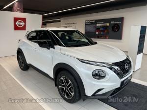 White Nissan Juke 2026 in Tartu, with an engine capacity of 1.00 L and mileage of 1 thousand km for 24690 €, photo  on AUTOMOTO.COM.LV