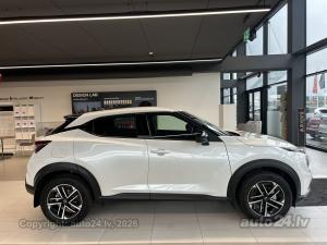 White Nissan Juke 2026 in Tartu, with an engine capacity of 1.00 L and mileage of 1 thousand km for 24690 €, photo 3 on AUTOMOTO.COM.LV