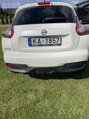 Balts Nissan Juke 2015 Ogre, ar dzinēja tilpumu 1.60 L un nobraukumu 114 tūkst. km par 7950 €, foto 3 vietnē AUTOMOTO.COM.LV