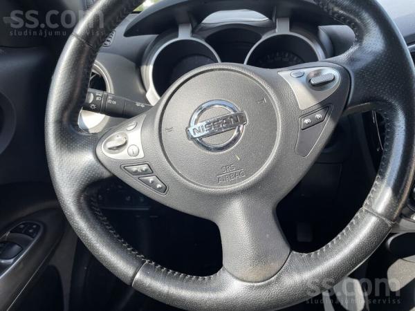 Balts Nissan Juke 2015 Ogre, ar dzinēja tilpumu 1.60 L un nobraukumu 114 tūkst. km par 7950 €, foto 4 vietnē AUTOMOTO.COM.LV