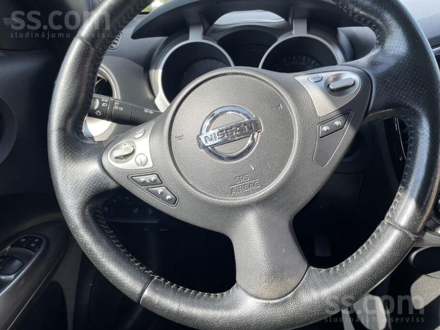 Balts Nissan Juke 2015 Ogre, ar dzinēja tilpumu 1.60 L un nobraukumu 114 tūkst. km par 7950 €, foto 5 vietnē AUTOMOTO.COM.LV