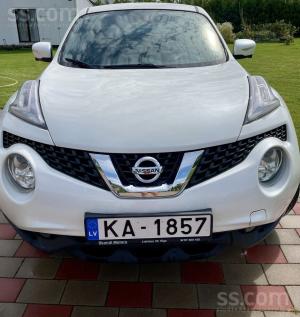 Balts Nissan Juke 2015 Ogre, ar dzinēja tilpumu 1.60 L un nobraukumu 114 tūkst. km par 7950 €, foto 8 vietnē AUTOMOTO.COM.LV