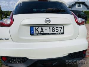 Balts Nissan Juke 2015 Ogre, ar dzinēja tilpumu 1.60 L un nobraukumu 114 tūkst. km par 7950 €, foto 12 vietnē AUTOMOTO.COM.LV