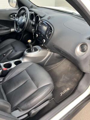 Balts Nissan Juke 2012 Panevēža, ar dzinēja tilpumu 1.46 L un nobraukumu 220 tūkst. km par 4100 €, foto 16 vietnē AUTOMOTO.COM.LV
