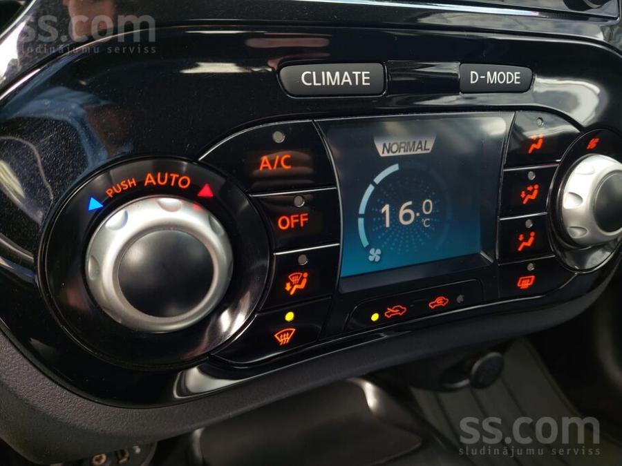 Balts Nissan Juke 2014 Daugavpils, ar dzinēja tilpumu 1.60 L un nobraukumu 102 tūkst. km par 6550 €, foto 11 vietnē AUTOMOTO.COM.LV